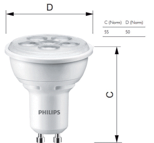 LED spot GU10